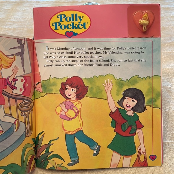 polly pocket | Other | New Polly Pocket Ballerina Book | Poshmark